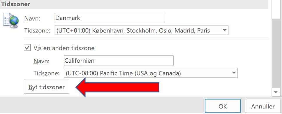 Outtlooktip: Sådan arbejder du i forskellige tidszoner - Hallkom